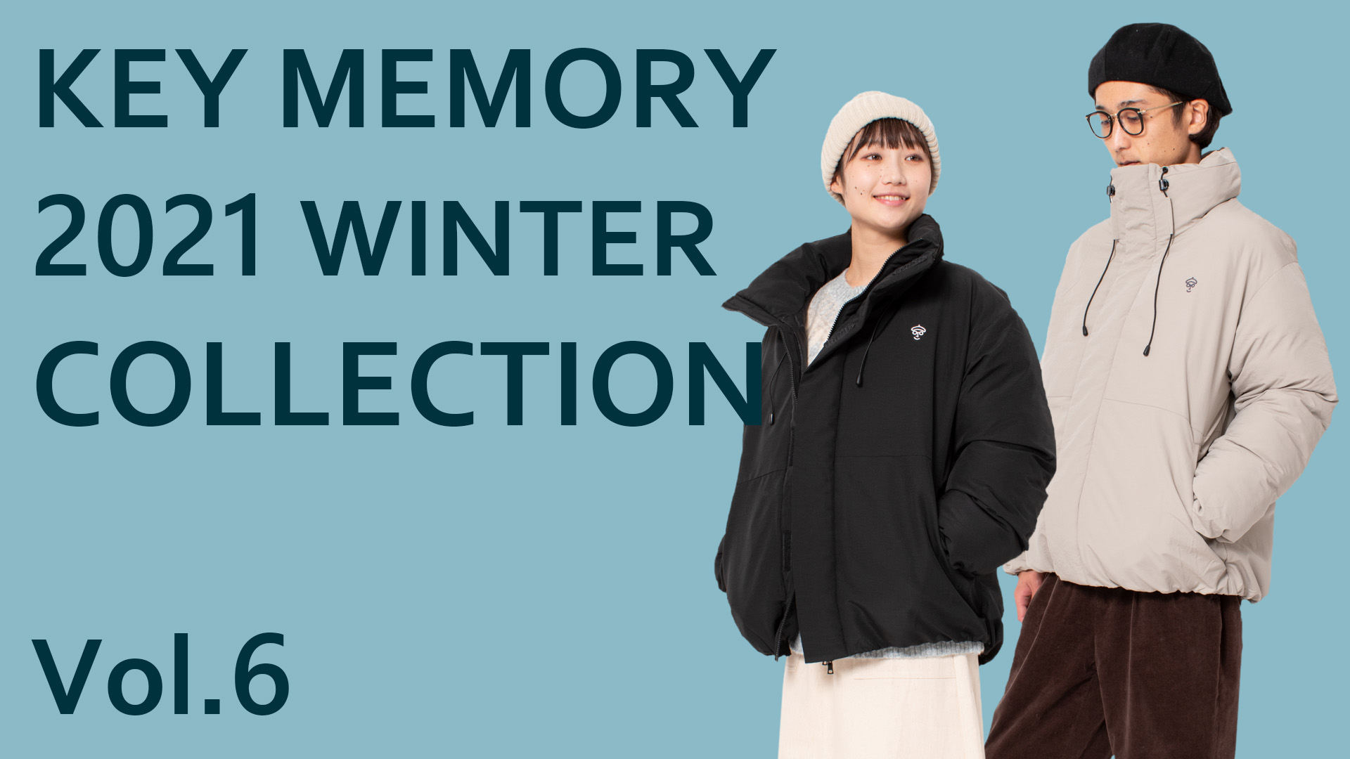 KEY MEMORY 2021 WINTER COLLECTION Vol.6｜鎌倉生まれのKEY MEMORY
